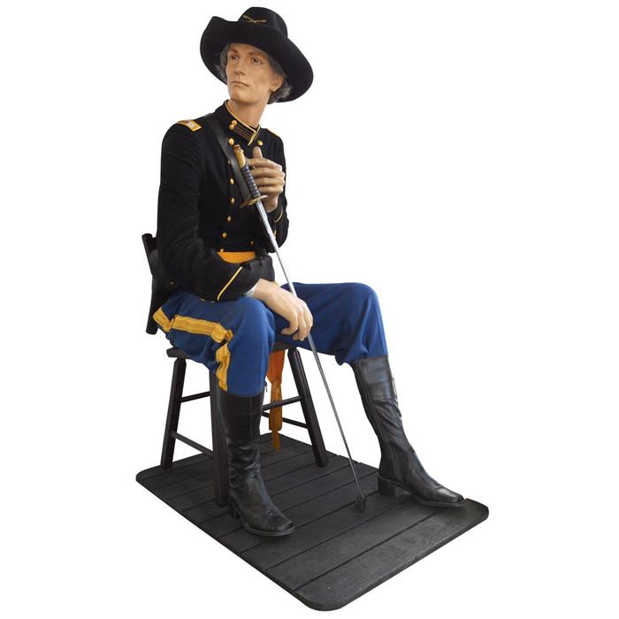 Civil War soldier mannequin, contemporary in full Union Cavalry uniform ...