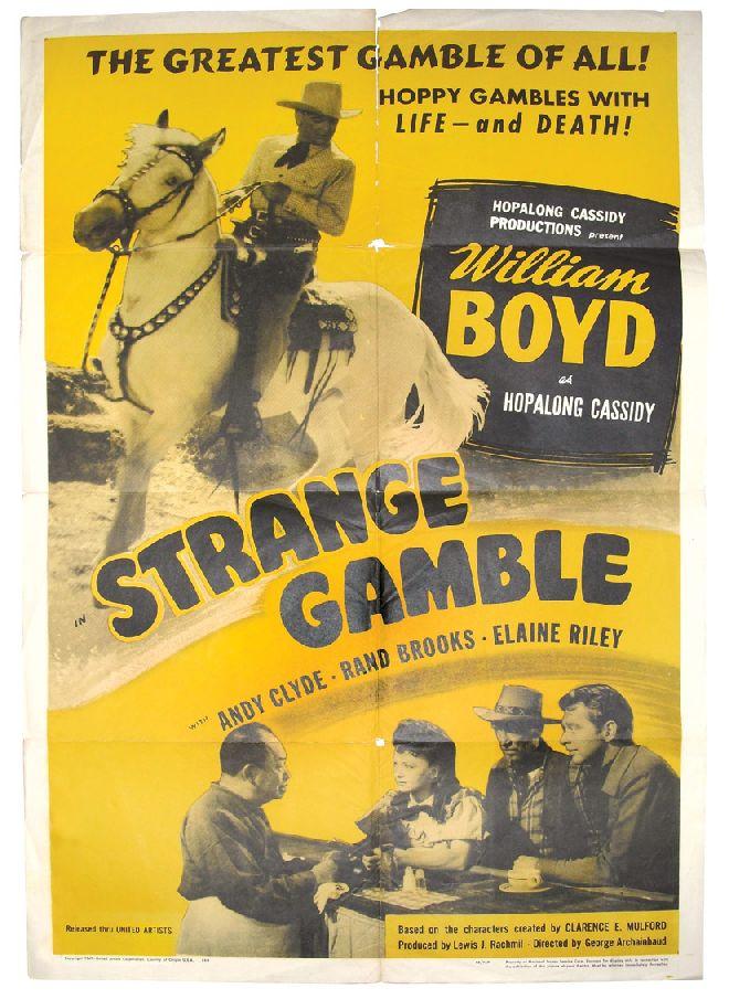 Hopalong Cassidy Movie Posters 2 The Marauders C1947 Starring 2118