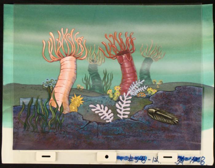 Original Cel Art And Production Background Spongebob