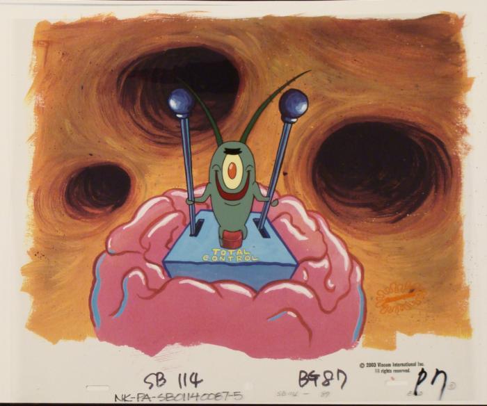 Animation Background Cel Original Spongebob Nickelodeon