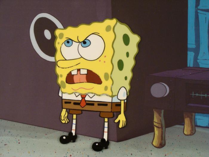 Background Spongebob Cel Original Look Production Art