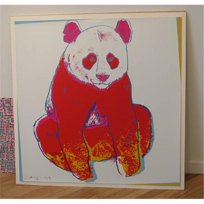 Andy Warhol "Giant Panda" from Endangered Species