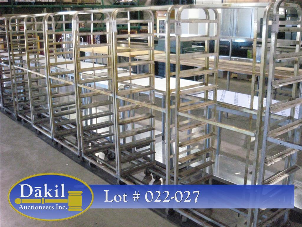 Bakers-Aid Roll-In Bakery Oven Racks