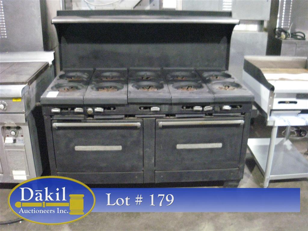 Garland 10 Burner Gas Range
