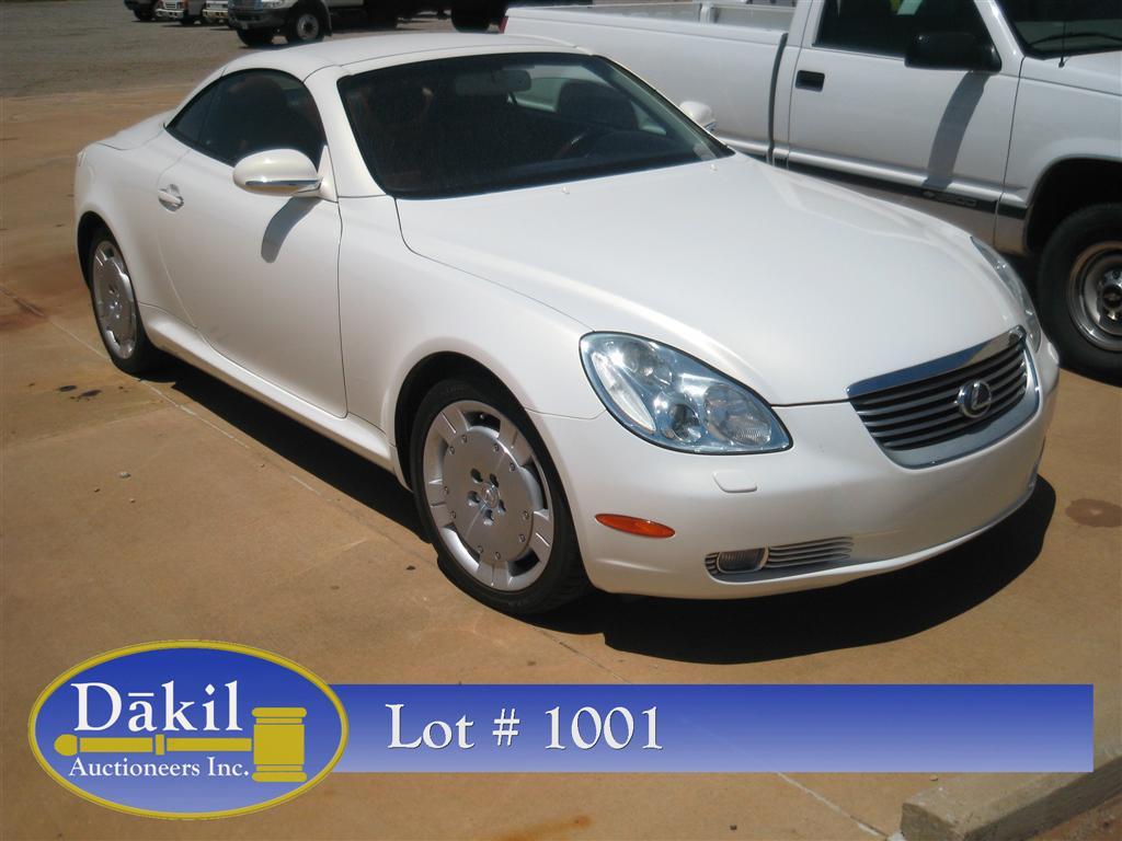 2002 Lexus SC 430 Hardtop Convertible w/ Nav System, 6 disc cd changer ...