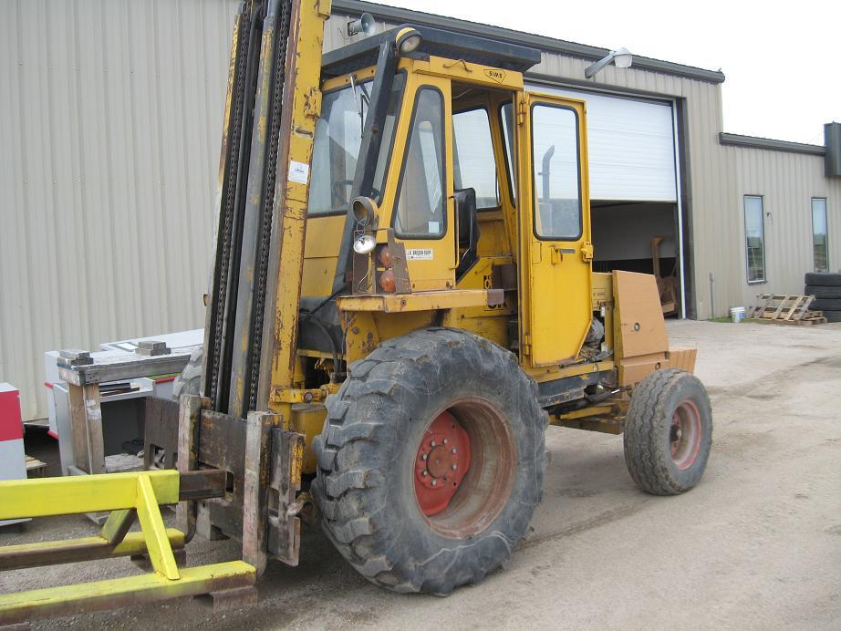 Case 586 Forklift Rough Terrain