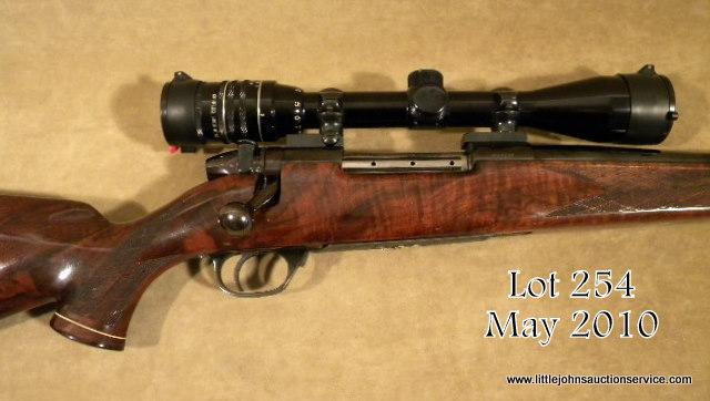 High grade early Weatherby Mark V bolt-action rifle, .300 Magnum, 24 ...