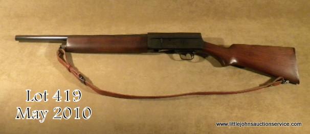 Remington Model 11 US marked semi-auto shotgun, 12 gauge riot shotgun ...