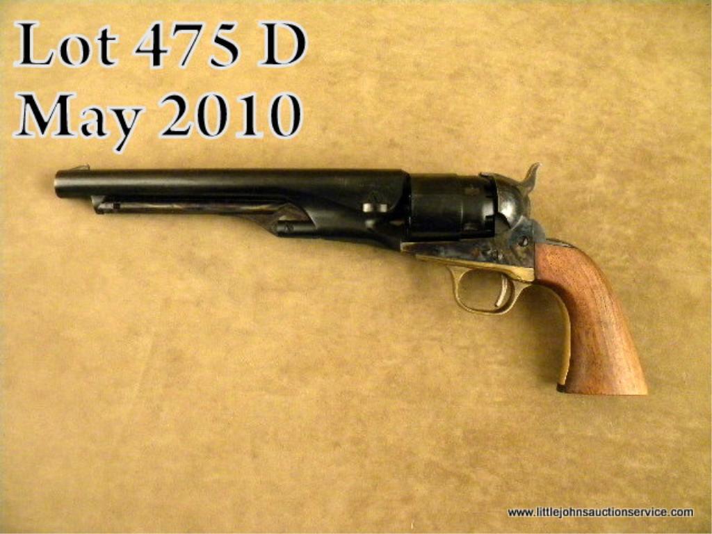 Belgian-made reproduction of a black powder Colt Model 1860 Army ...