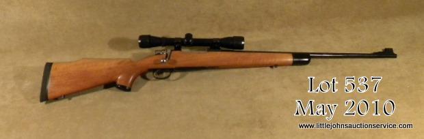Sporterized Mauser FN Belgian-made bolt-action rifle, Musketeer .308 N ...
