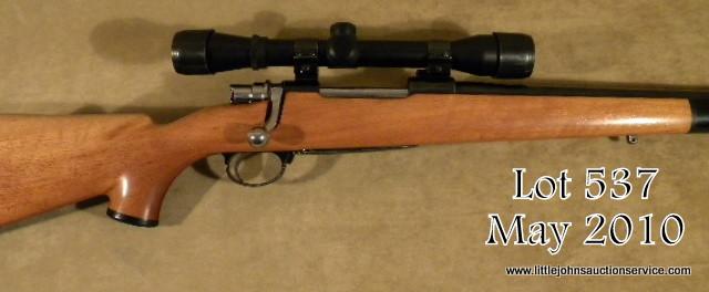 Sporterized Mauser FN Belgian-made bolt-action rifle, Musketeer .308 N ...