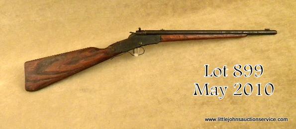 Hamilton Model No. 27 single shot rifle, .22 cal., 16” barrel, blue ...