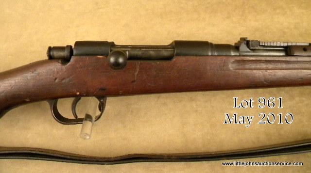 Japanese Arisaka Type I (Italian-made) bolt-action military rifle, 6 ...