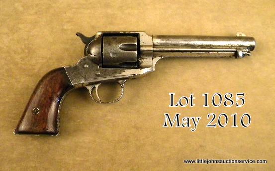 ): Remington Model 1888 single action revolver, 44-40 cal., 5-3/4 ...