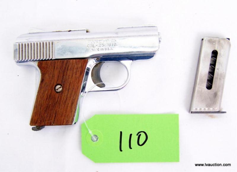 Raven MP-25 .25cal Semi Auto Pistol