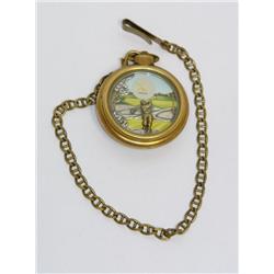 Fossil Limited Ed Champion Golf Pocket Watch