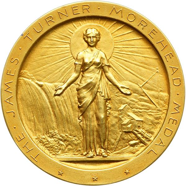 1928. The James Turner Morehead Medal by Tiffany & Co.