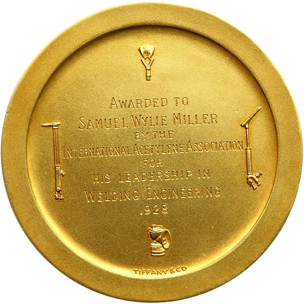 1928. The James Turner Morehead Medal by Tiffany & Co.