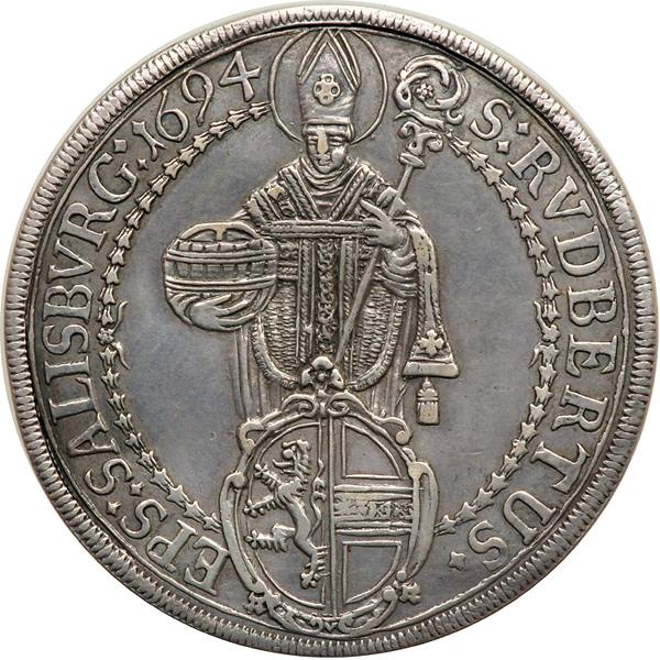 Austria - Salzburg. Box Taler, 1694