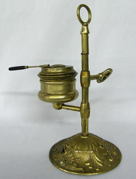 Antique Brass Student Oil Lamp