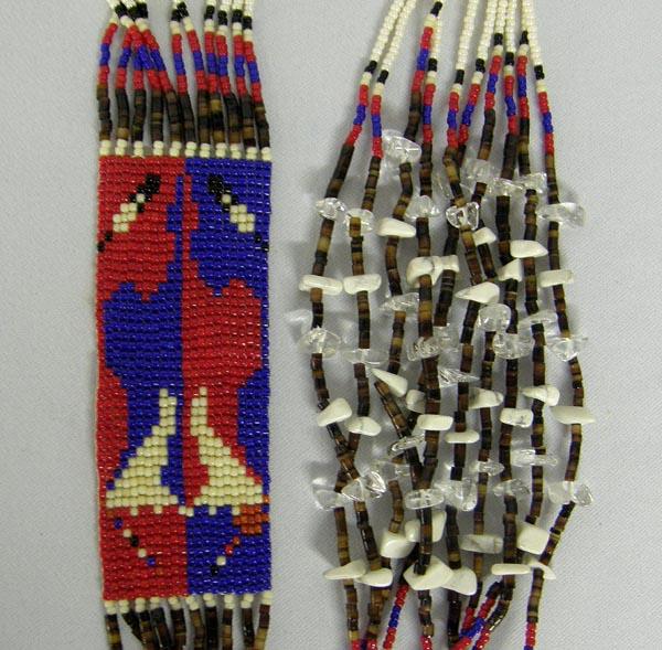Apache 10 Strand Loom Bead Necklace