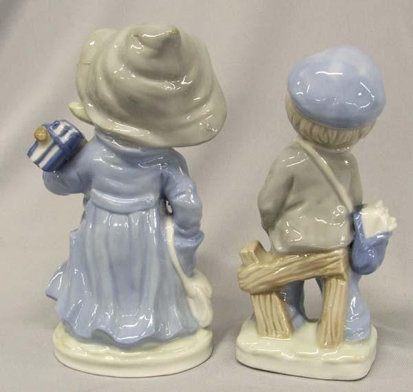 2 Aldon Porcelain Figurines