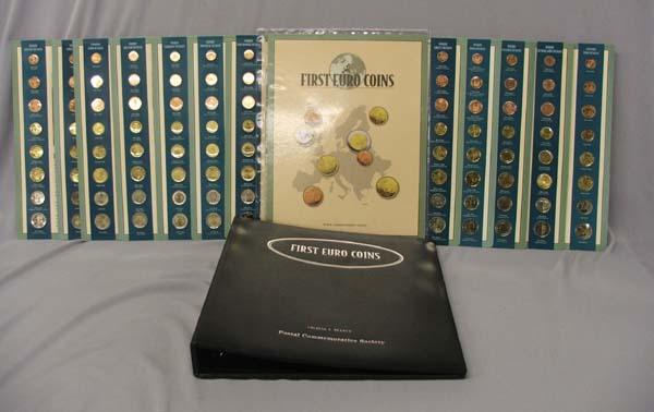 First Euro Coin Collection in Book Album