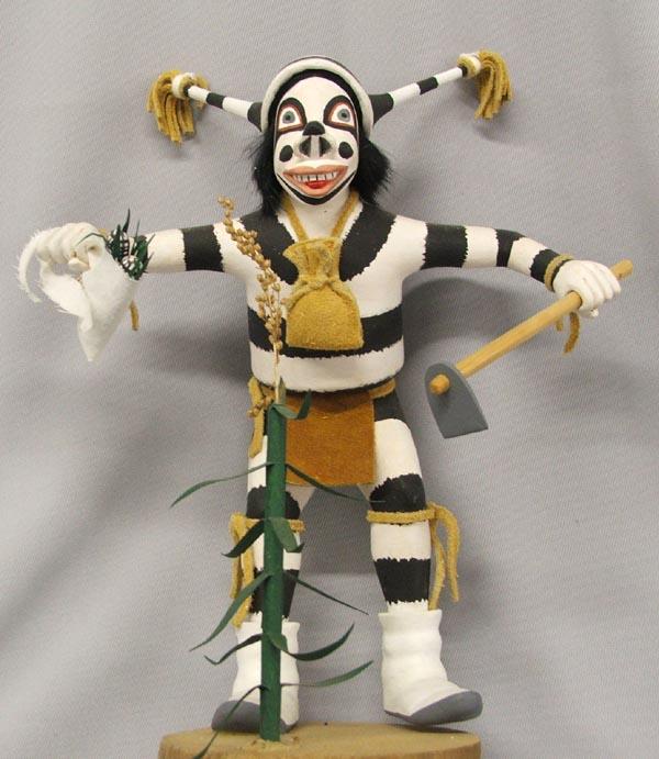 Hopi Koshare Clown Kachina By Morez Smith