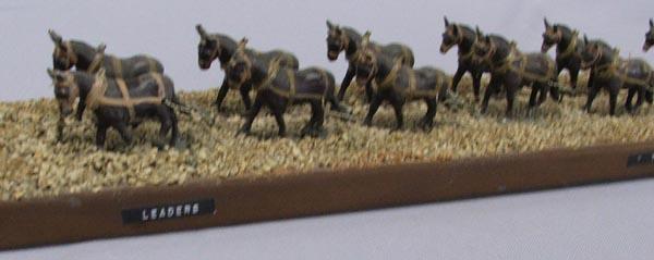Borax 20 Mule Team Wagon Train Model
