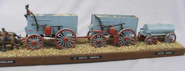 Borax 20 Mule Team Wagon Train Model