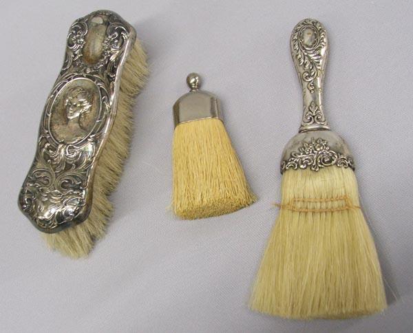 3 Victorian Dresser Brushes