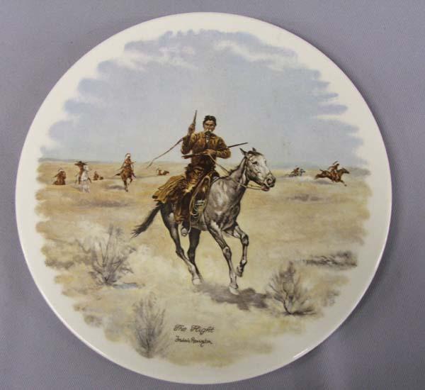 3 Frederic Remington Collector Plates