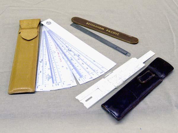 Vintage Engineer Surveyor Scale Ruler & Slide Rule