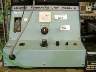 S.S. WHITE AIRBRASIVE UNIT MODEL-K