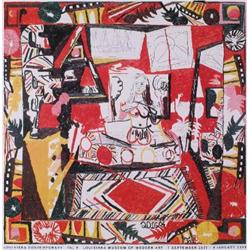 2007 Tal R Model Alone in Studio Poster