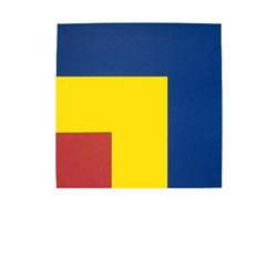 Kelly Red, Yellow, Blue Poster