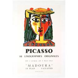 Picasso 28 Linographies Originales Poster