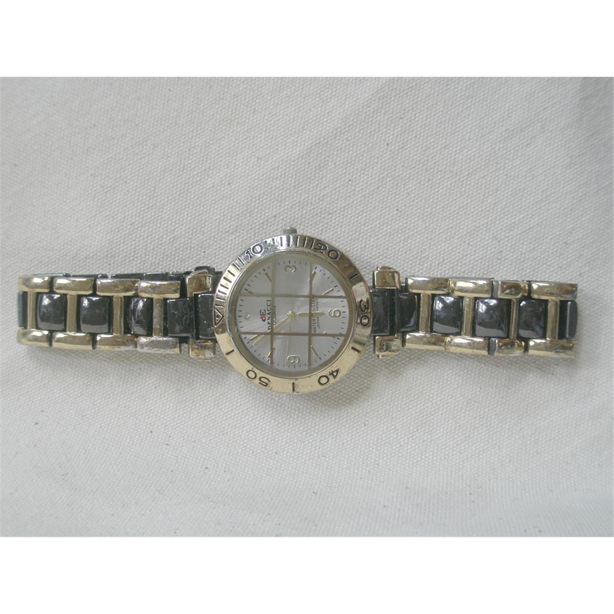 Denacci - Flashy Goldtone Men's Watch!