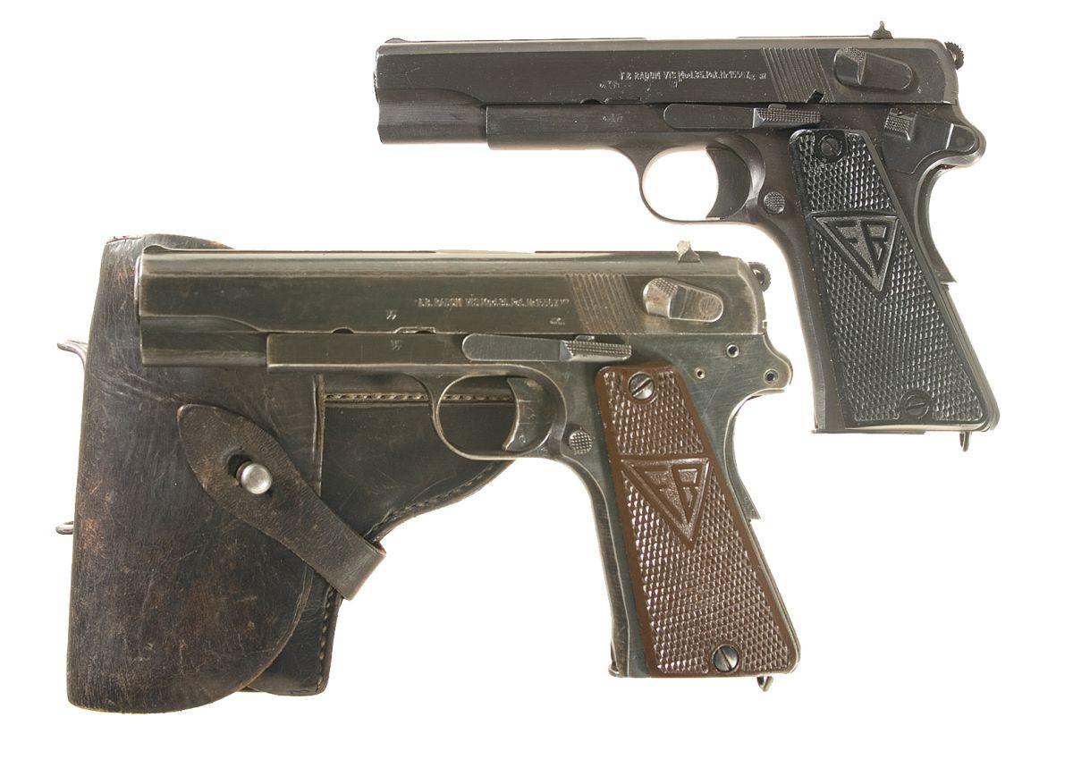 Two Nazi Proofed Radom VIS P-35 Semi-Automatic Pistols -A) Radom P-35 ...