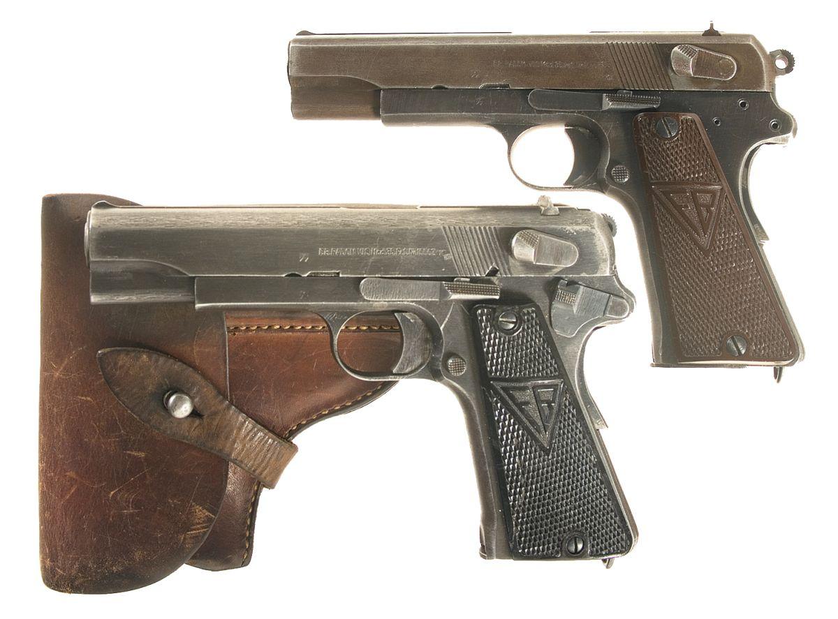 Two Nazi Proofed Radom VIS P-35 Semi-Automatic Pistols -A) Radom P-35 ...