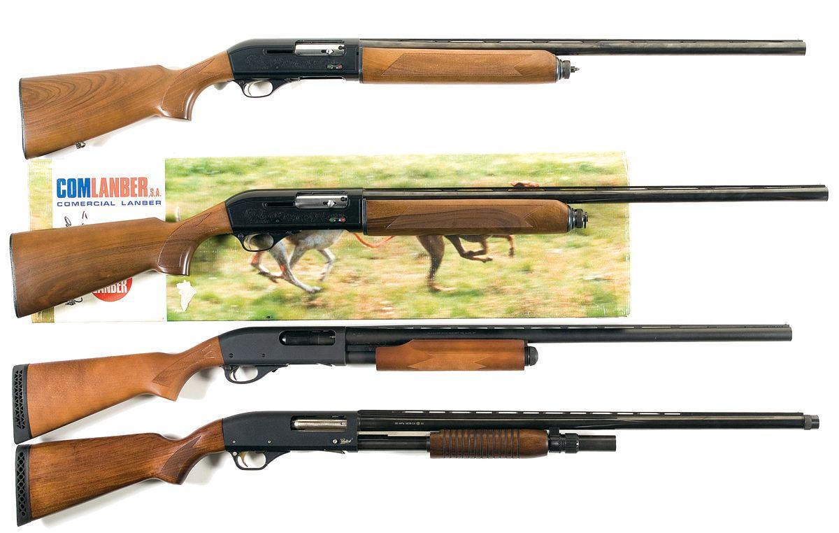 Four Shotguns -A) Lanber Model 533 LCH Victoria II Semi-Automatic ...