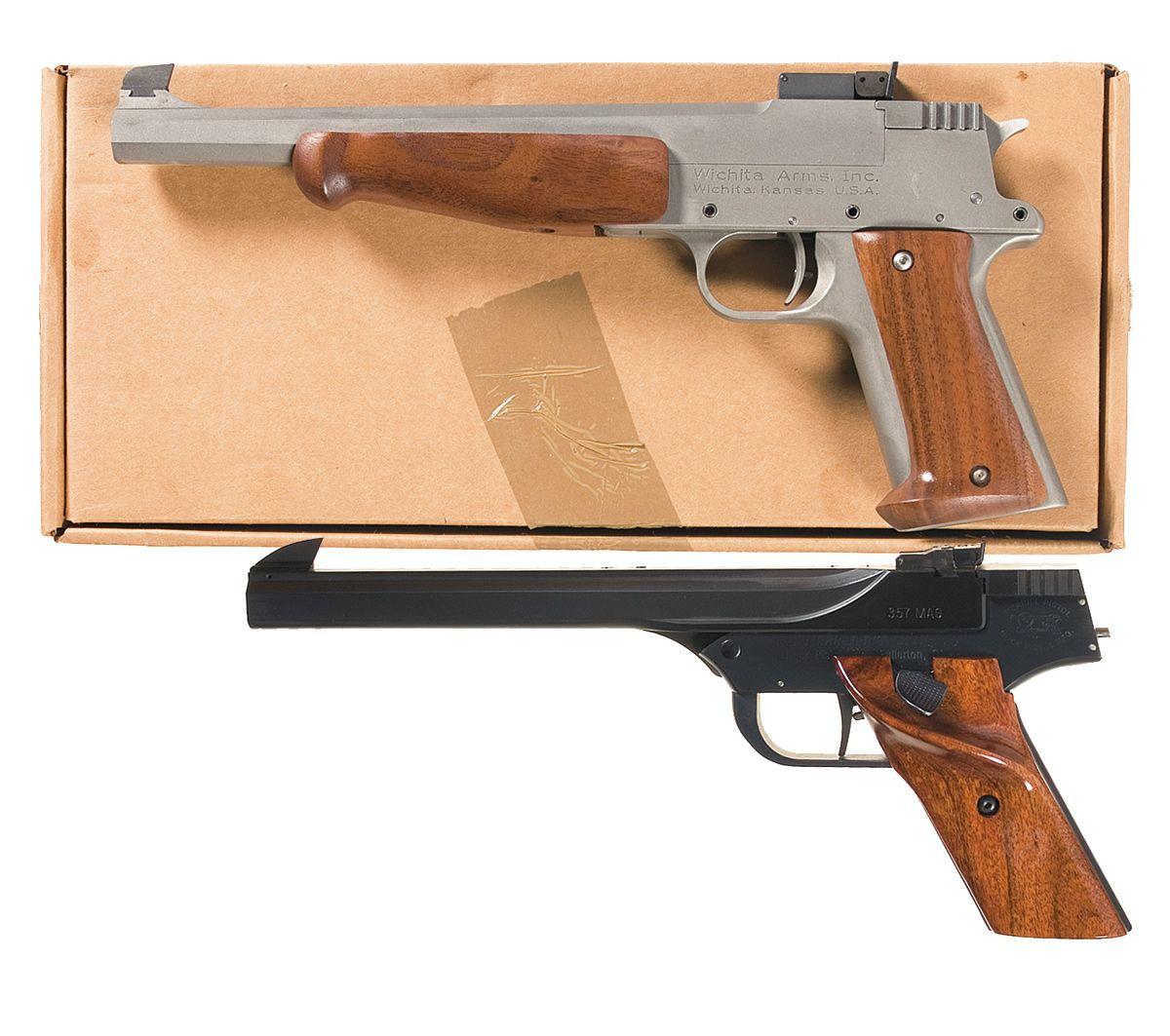 Two Single Shot Pistols -A) Wichita Arms International Single Shot ...