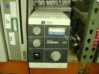 VWR SCIENTIFIC BRANSON SONIFIER 450