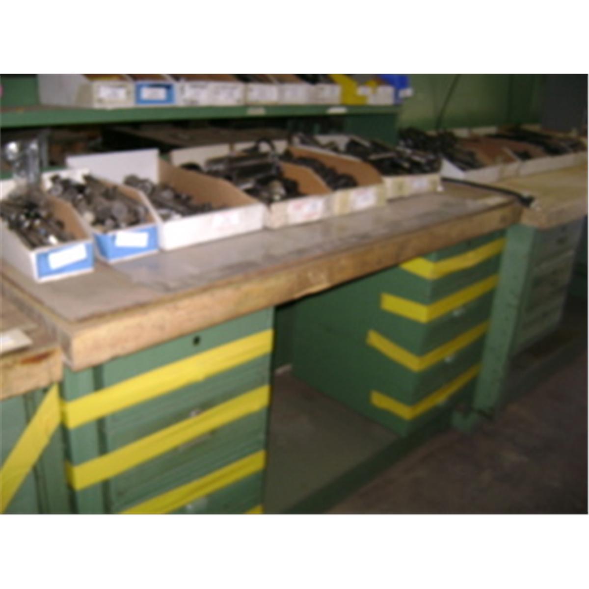 LISTA 8 DRAWER BUTCHER BLOCK WORK BENCH