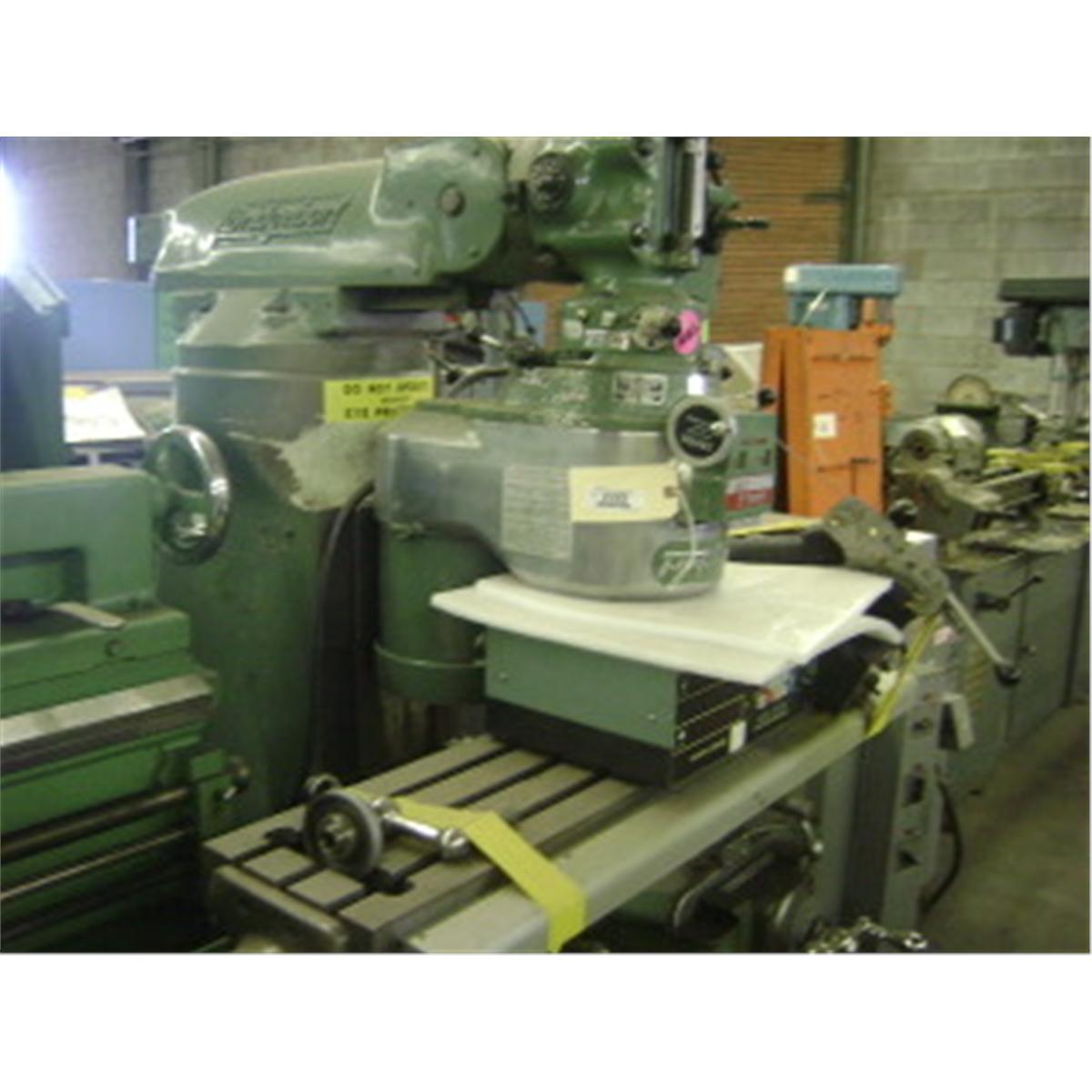 BRIDGEPORT MODEL 8F SERIES I 2 HP VERTICAL MILL