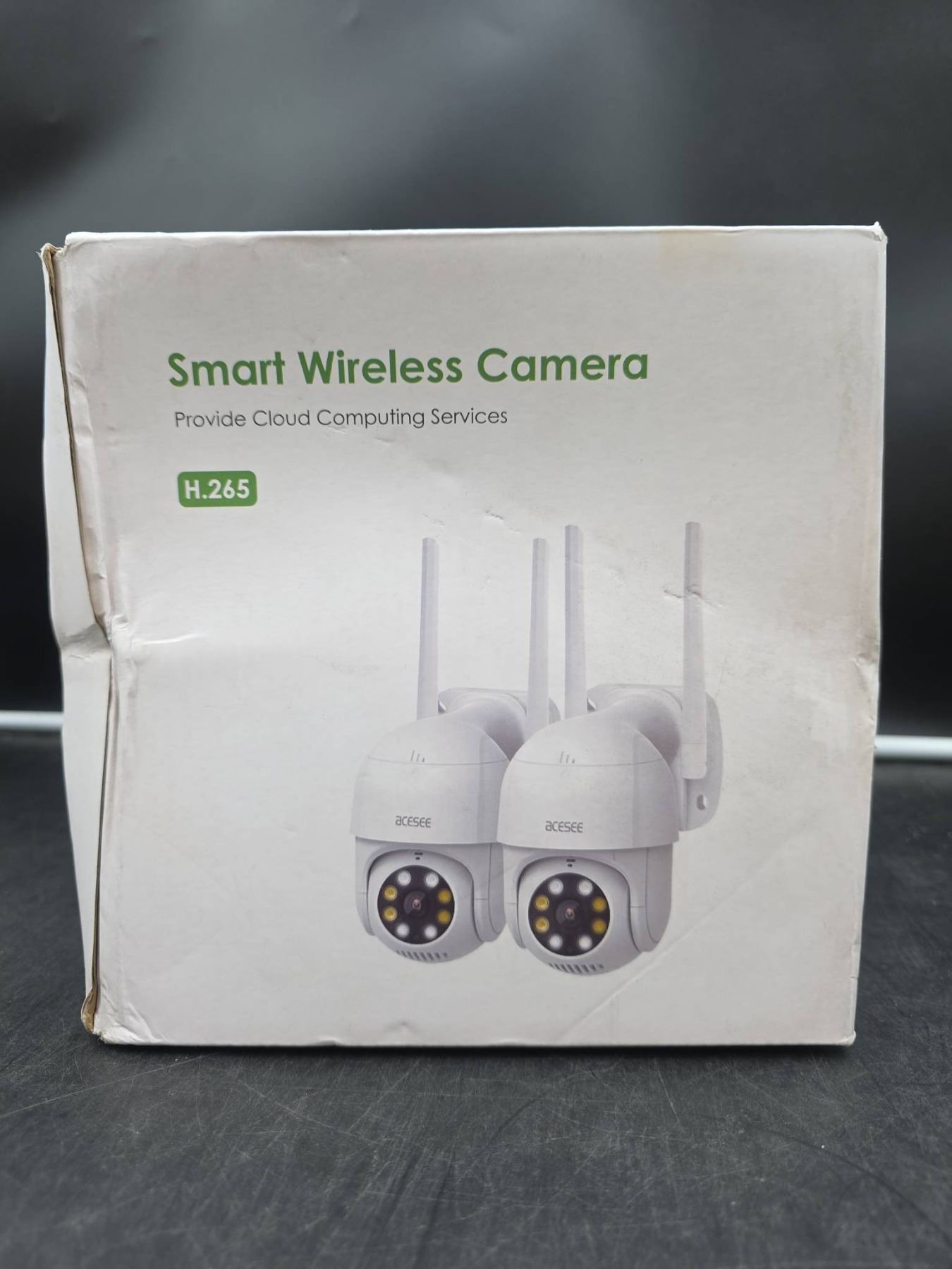 Acesse Outdoor Smart Wireless Security Cameras, 2 Pack - A D Auction ...
