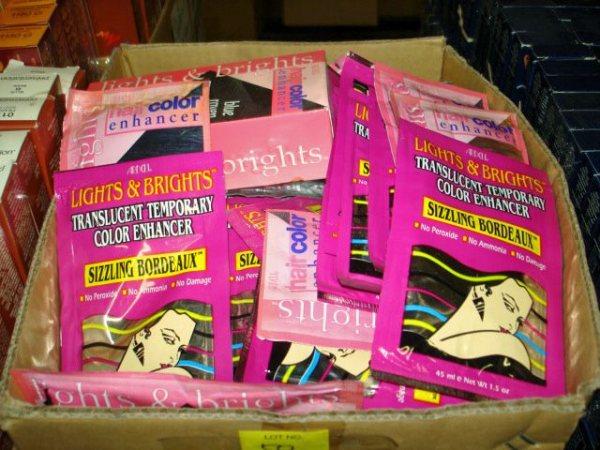 Professional Hair Color: Temporary color packets/enhancers, Assorted ...