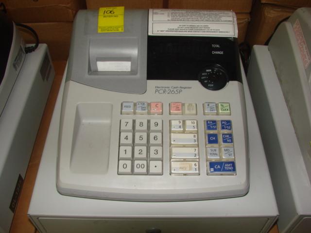 Casio Cash Register PCR-265P- No Keys