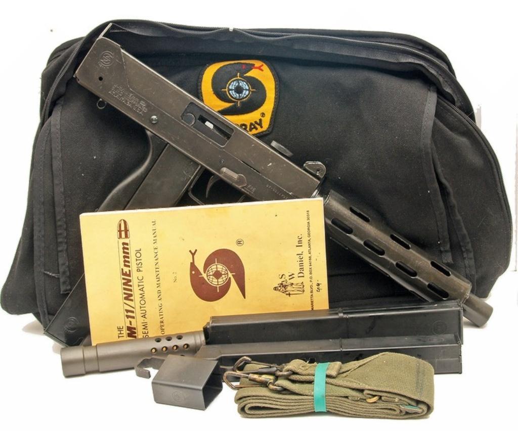 SWD Mdl M11/Nine Cal 9mm SN:85-0006617 The classic updated Ingram MAC ...