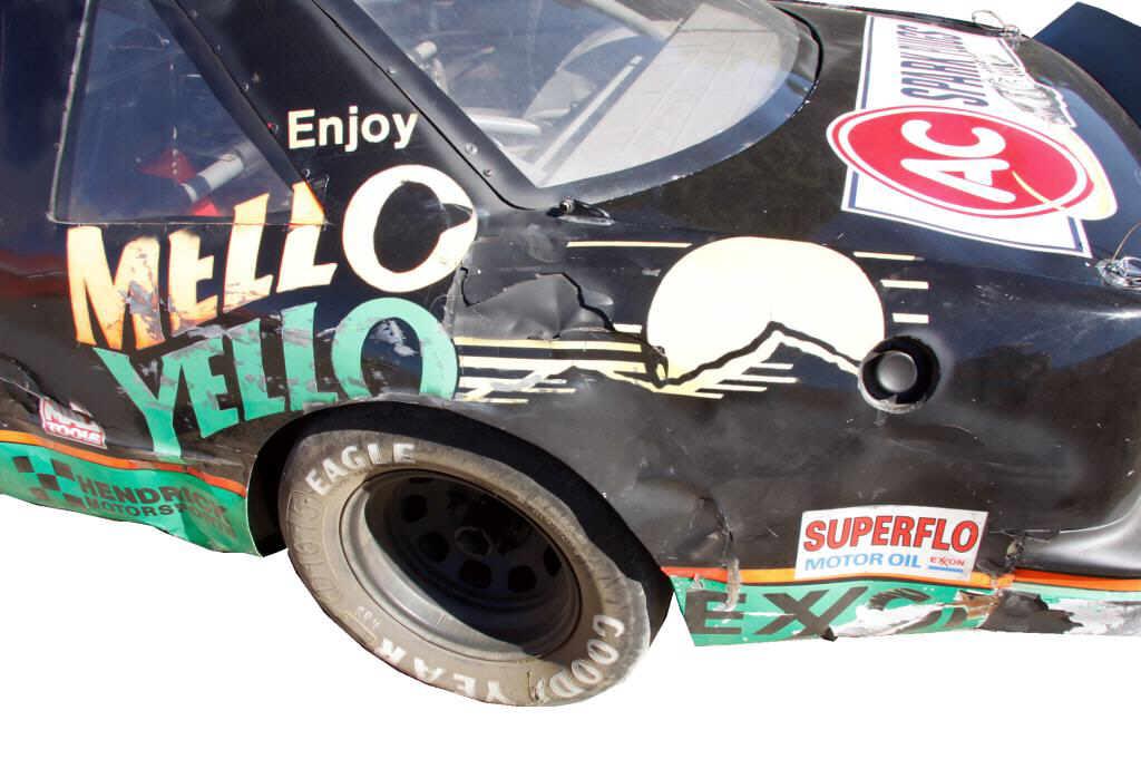 NASCAR "Mellow Yellow" Race Car This very car was the car that won the ...